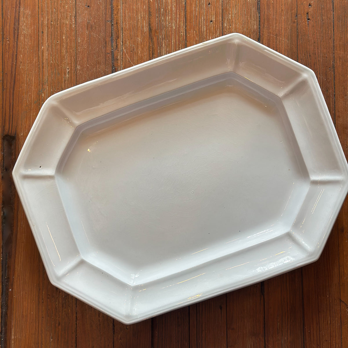 Ironstone Platter Rectangle Large – Federal & Black